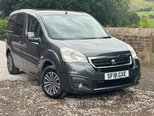 2018/18 Peugeot Partner Horizon Rs 1.6 Diesel Auto WHEELCHAIR ...