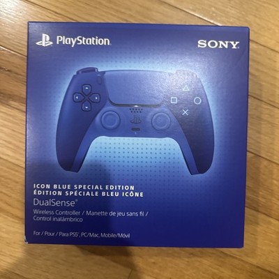 Sony PS5 Icon Blue Special Edition DualSense Controller | Brand New In ...