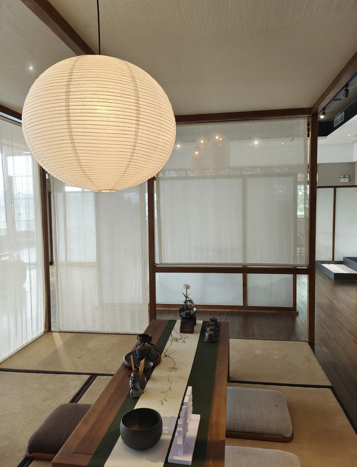 (21.65Inch) Large Round Paper Lantern Lamp shade,White Rice Paper Lamp ...