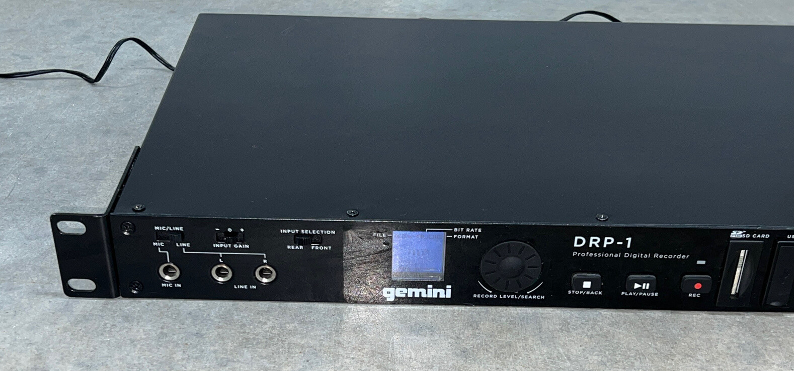 Gemini DRP-1 Digital Recorder Digital Rackmount | eBay