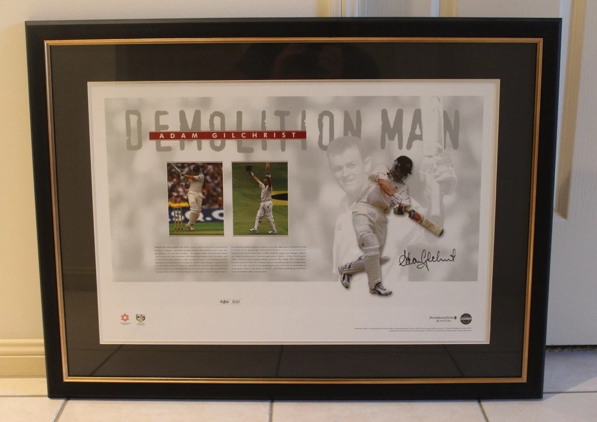 Adam Gilchrist Signature