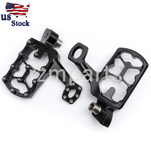 CNC Pivot Dirt Bike Footrests Footpegs Pedals Peg For Yamaha YZ250F ...