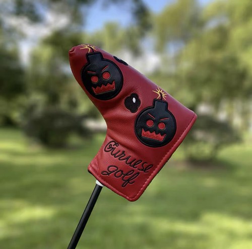 Golf Club Driver Fairway Wood Hybrid Putter Head Cover Bomb Cartoon ...
