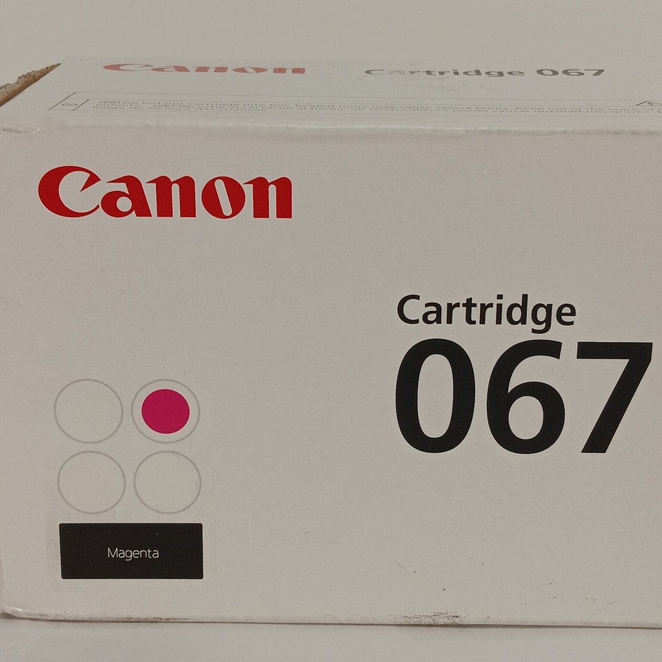 Canon 067 Original OEM Toner Cartridge Magenta LBP630C Brand New Sealed ...