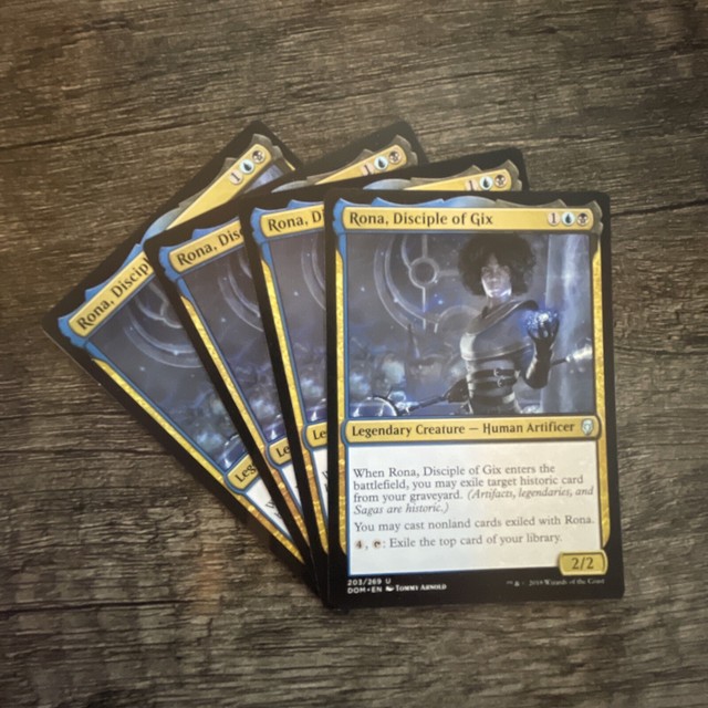 MTG Rona, Disciple of Gix Dominaria 203/269 Regular Uncommon for sale ...
