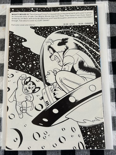 MIGHTY MOUSE #1 SPOTLIGHT COMICS 1987 NEWSSTAND Combined Shipping ...