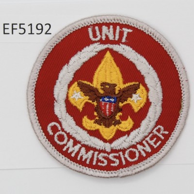 Boy Scout Patch Unit Commissioner | eBay