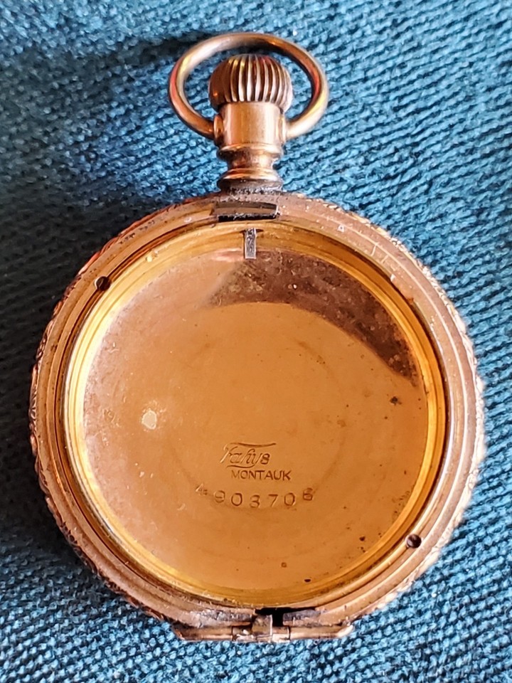 Antique Gold Filled Pocket Watch Cases Lot For Scrap Or Parts Fahys ...
