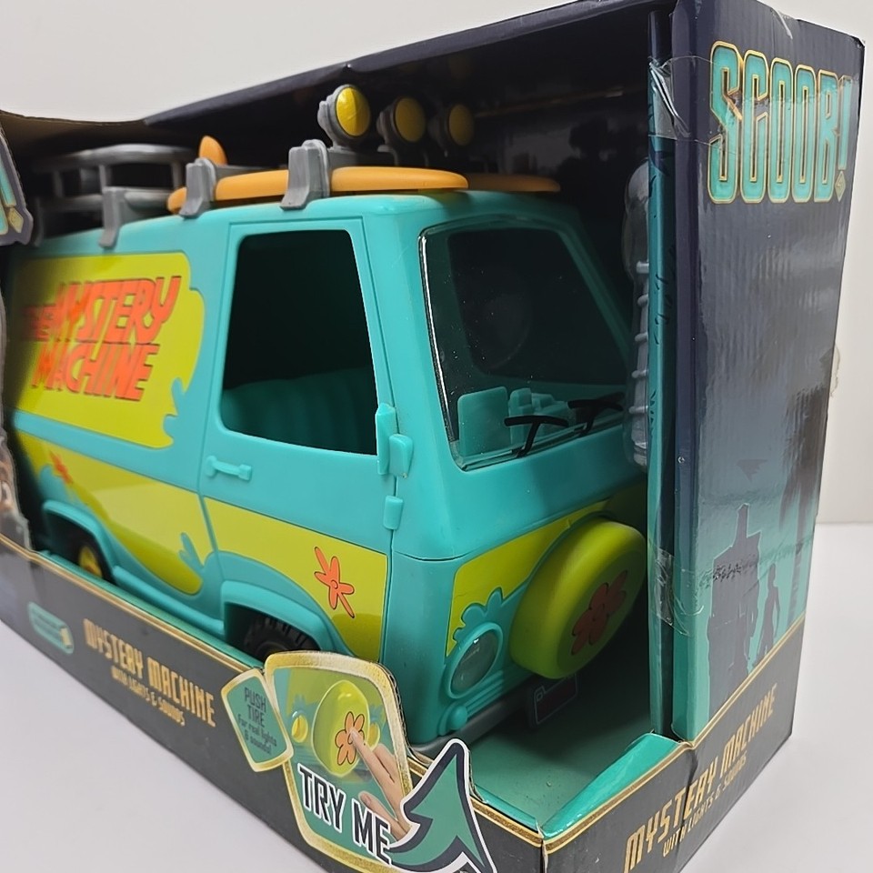 Scoob! Mystery Machine Vehicle Lights & Sounds New In Box Scooby Doo ...