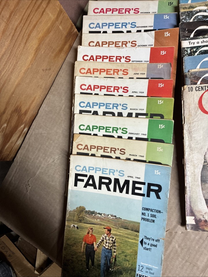 Capper’s Farmer Magazine Lot Of 23 1960 | eBay