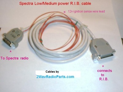 Motorola programming cable Spectra low/medium power USA | eBay