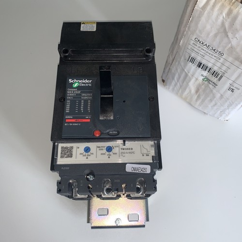 SCHNEIDER I-LINE NSX250F TM250D TP MCCB 175A - 250A 250 AMP CNXAE34250 ...