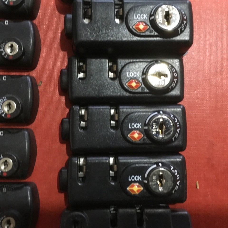 TSA combination SUITCASE lock USED replacement SPARE part PLUS free UK ...