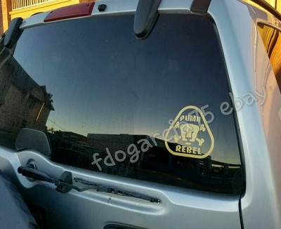 PUMAS UNAM REBEL CUT DECAL STICKER, CALCA 5"X 4.5" | eBay