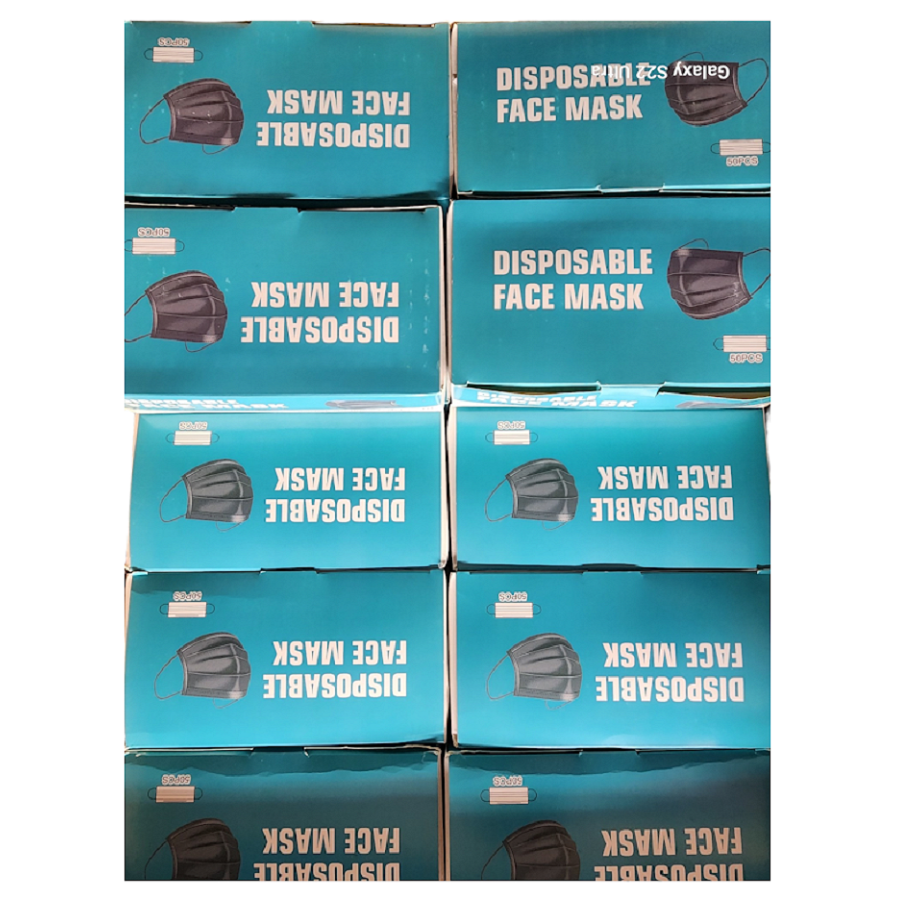 Face Mask Ships from USA Free Shipping 100ct. Face Mask (Color Black ...