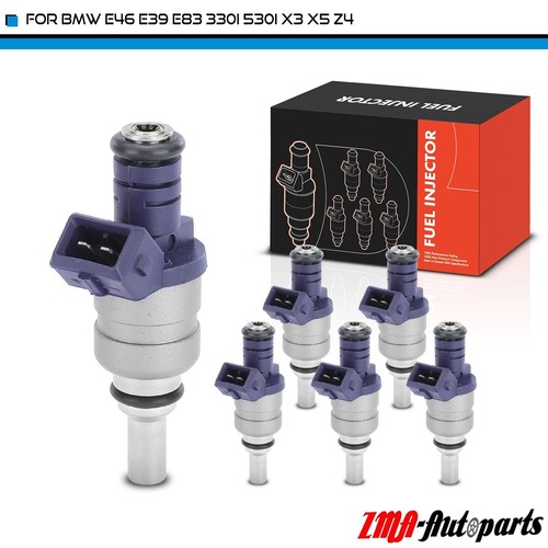 6x Fuel Injector for BMW E36 E39 E46 E60 E85 330Ci 330i 530i X3 X5 Z3 3 ...