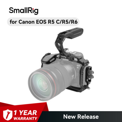 SmallRig R5 Camera Cage for Canon,EOS R5 C /R6 Cage with Camera Top ...