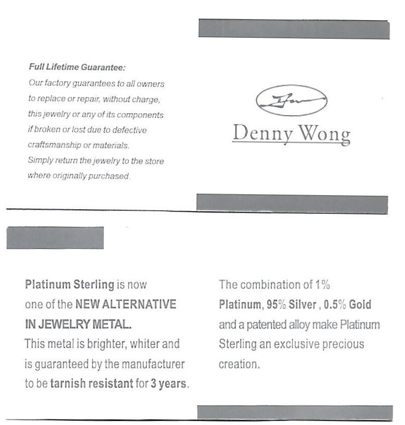 Denny Wong Plumeria Slide/Pendant, Precious Silver, 15mm | eBay