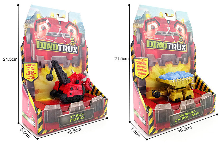 Mattel Dinotrux Dozer Skya D-Structs Ty Rux Diecast Dreamworks Toy Kids ...
