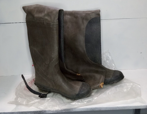 Pro Line Mens Olive Green Round Toe Knee High Fishing Hip Waders Boots ...