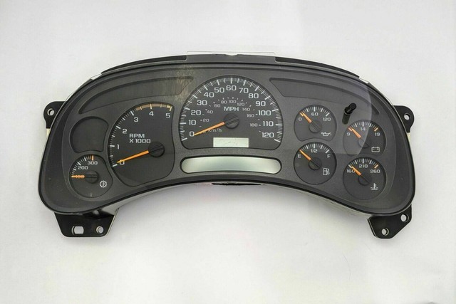 2005 GM Chevy Silverado Sierra Speedometer Diesel Trans Temp 15135671 ...