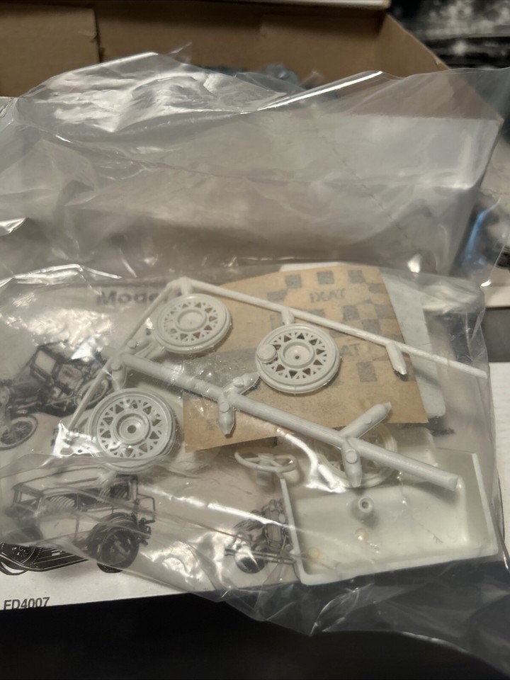 Vintage Ford Model A Roadster Metal Model Car Kit USA New In Open Box ...