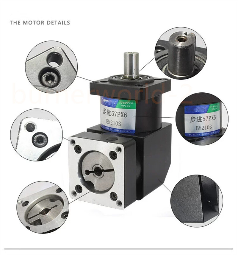 NEMA34 86MM Right Angled Planetary Speed Reducer Gearbox 90 Degree ...