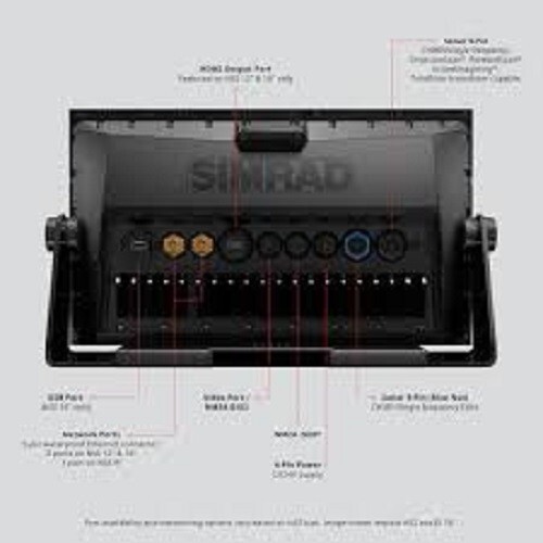 Simrad NSS9 EVO3S Fishfinder MFD C-MAP USA Enhanced No Transducer 000 ...