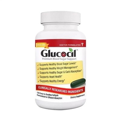 Glucocil 30-Day Supply 120CT – Premium Blood Sugar Support | eBay