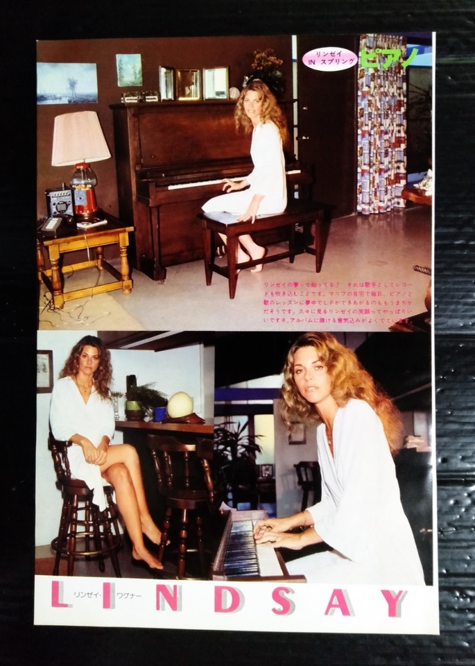 Jaclyn Smith Lindsay Wagner Vintage Japan ONLY 1 COLOR PAGE MEGA RARE ...