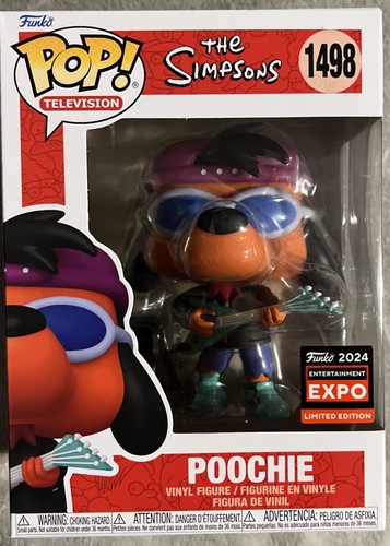 Funko Pop The Simpsons Poochie Limited Edition #1498 | eBay UK