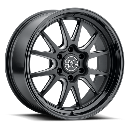 Method Raised Wheels MR802 22x9 +20 Double Black Milled 6x135 (QTY 4 ...