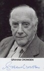 Graham Crowden British actor UK signed headshot 1990s - HAND SIGNED ...