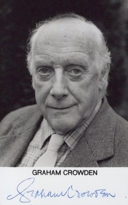 Graham Crowden British actor UK signed headshot 1990s - HAND SIGNED ...