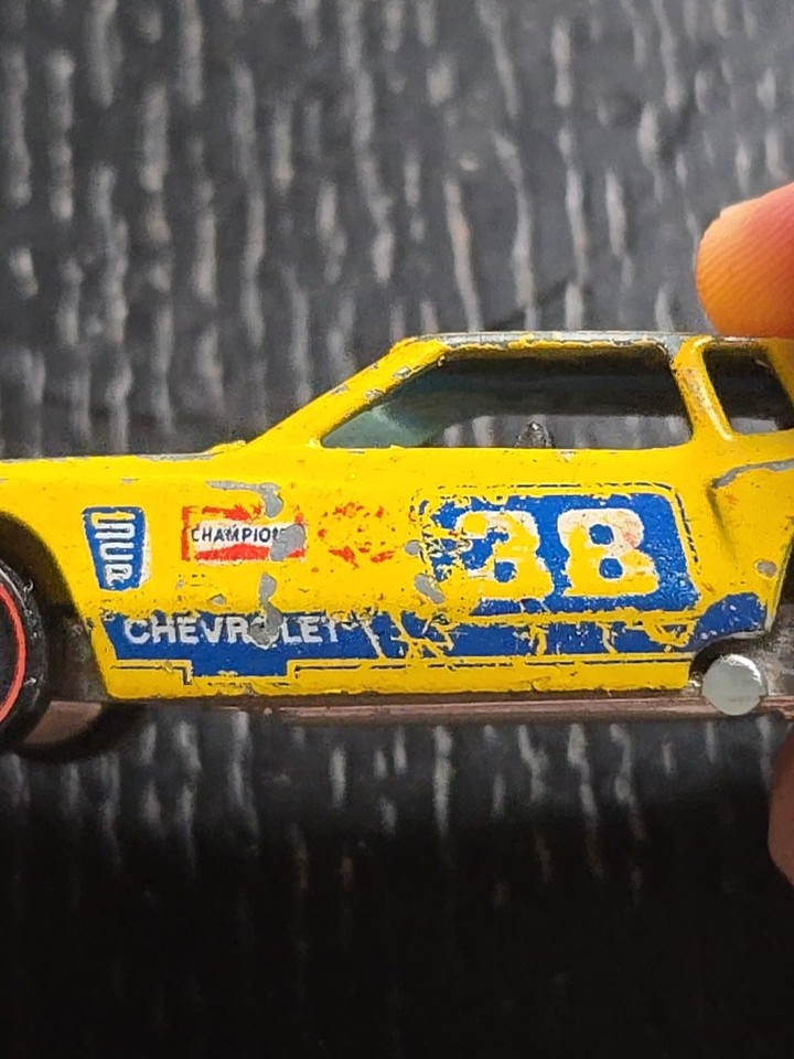 Hot Wheels Redline 1974 Monte Carlo - Yellow Stock Car Nascar | eBay