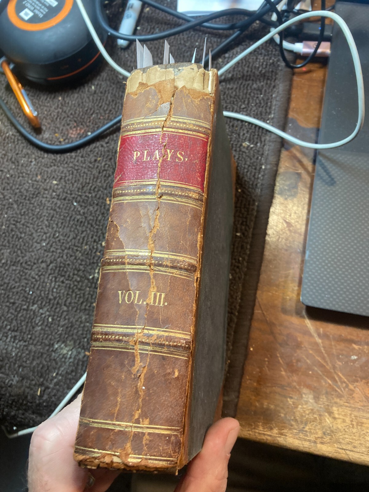 Plays, Vol 3 - includes The Lottery Ticket by Samuel Beazley HC 1840's ...