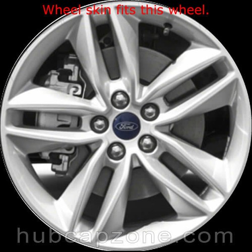 Chrome Ford Edge Wheel Skins 18" Chrome Hubcaps Chrome Wheel Covers ...