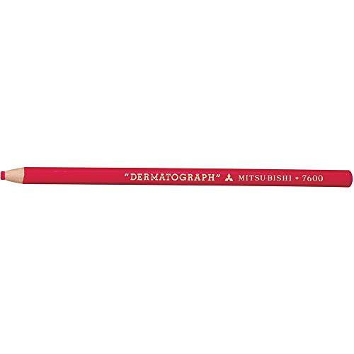 Mitsubishi Pencil Colored pencil Oily Dermatograph Red 1Dozen K7600.15 ...