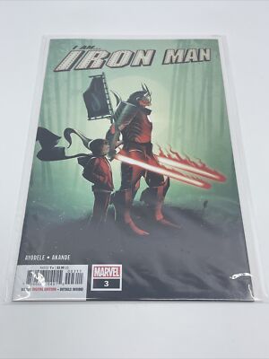 I Am Iron Man #3A Adedotun Akande Regular (May 10 2023) Comic Book | eBay