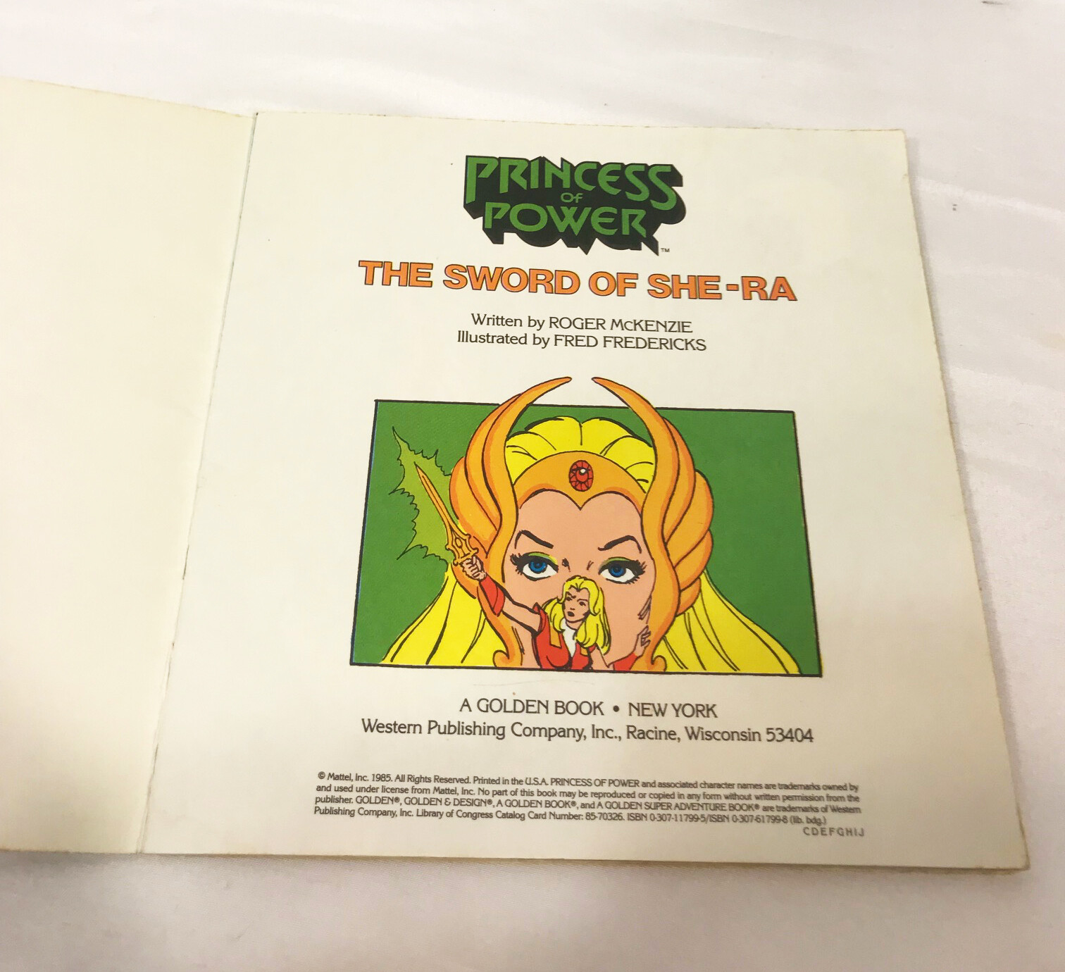 She RA Princess of Power The Sword of She-ra 1986 Golden Books Kids ...