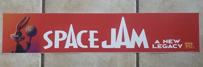 Space Jam A New Legacy 5x25 Movie Theater Mylar Lebron James | eBay