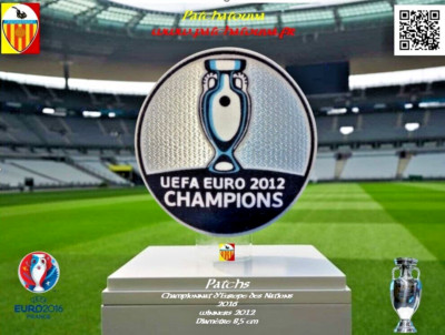 Badge Patch Euro 2016 winners Euro 2012 maillot Jersey foot Espagne | eBay