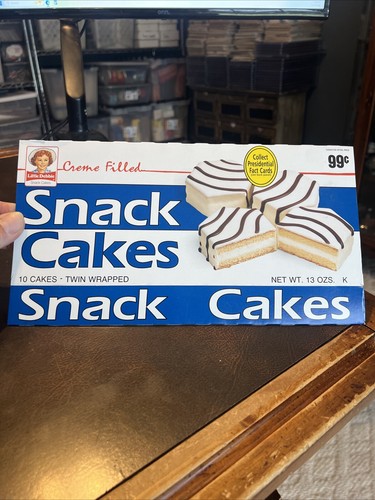 1987 Little Debbie Snack Cakes Presidential Cards Premium Box | eBay