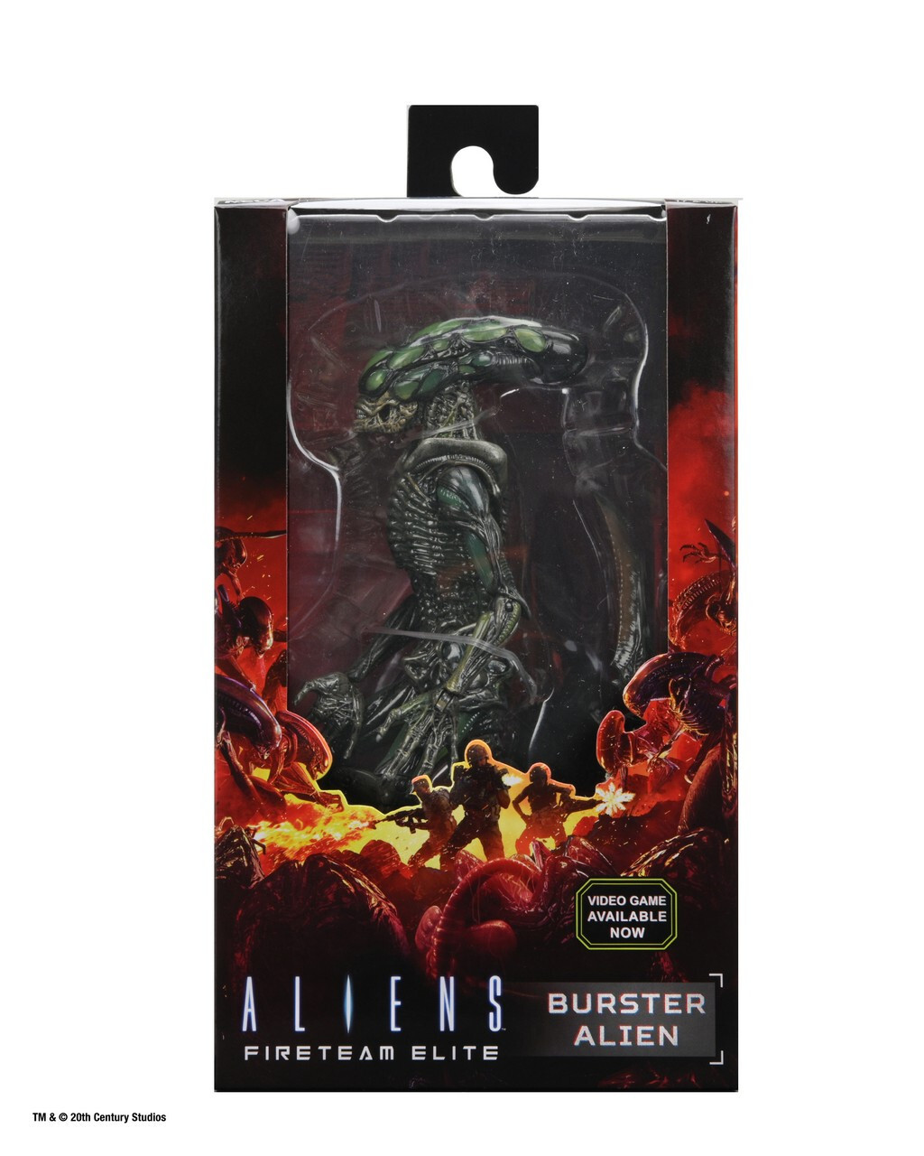 NECA ALIENS - FIRETEAM ELITE - BURSTER ALIEN - ACTION FIGUR - NEU/OVP ...