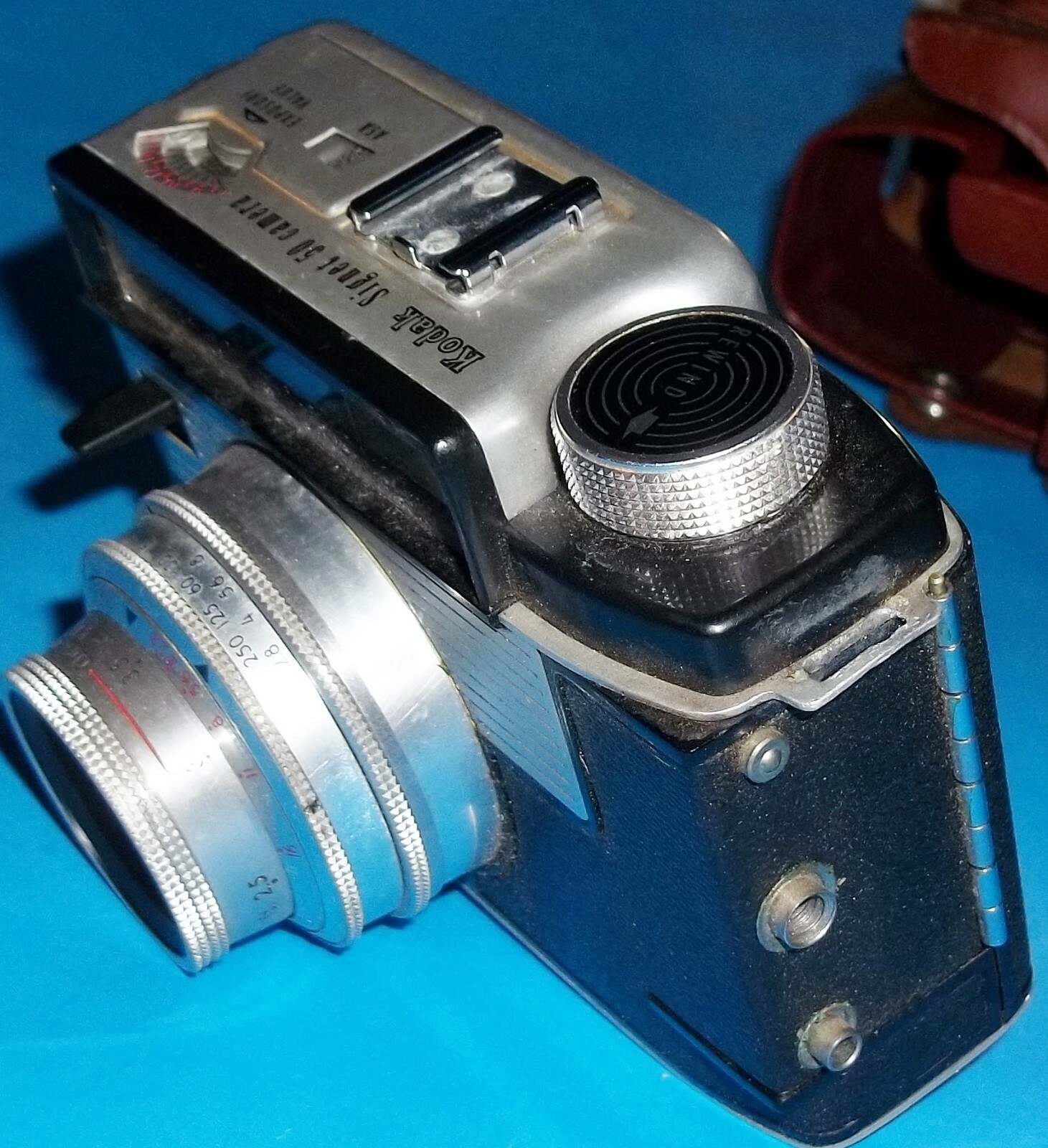 KODAK SIGNET 50 CAMERA EKTANAR LENS 44MM F/2.8 SYNCHRO 250 SHUTTER ...