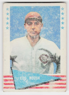 1961 Fleer Baseball Greats - #72 Edd Roush | eBay