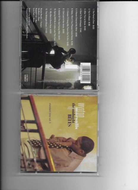 Wynton Marsalis The Midnight Blues Standard Time Vol. 5 CD Sony Music ...