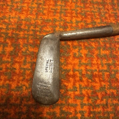 Antique Hickory Special Putter Golf Club | eBay UK