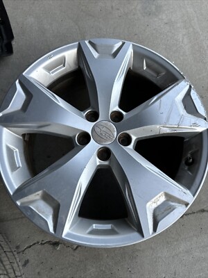 2014 2015 2016 Subaru FORESTER 17 Inch 5 Spoke Alloy Rim Wheel Oem Tpms ...
