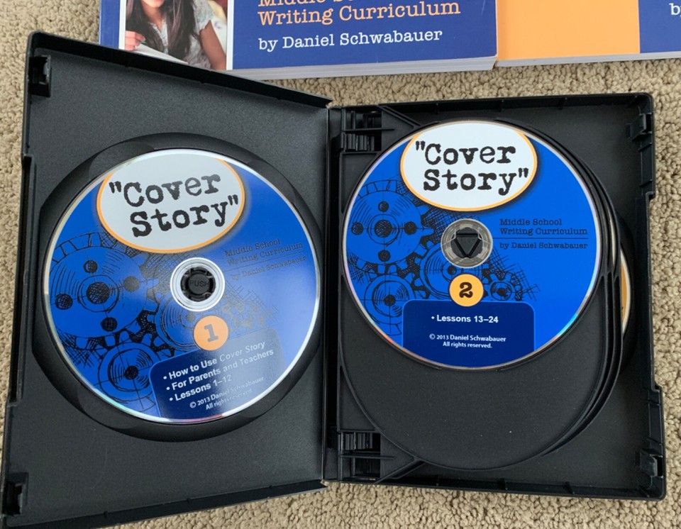 Cover Story Writing Curriculum DVDs Journal Student & Teacher's Books ...